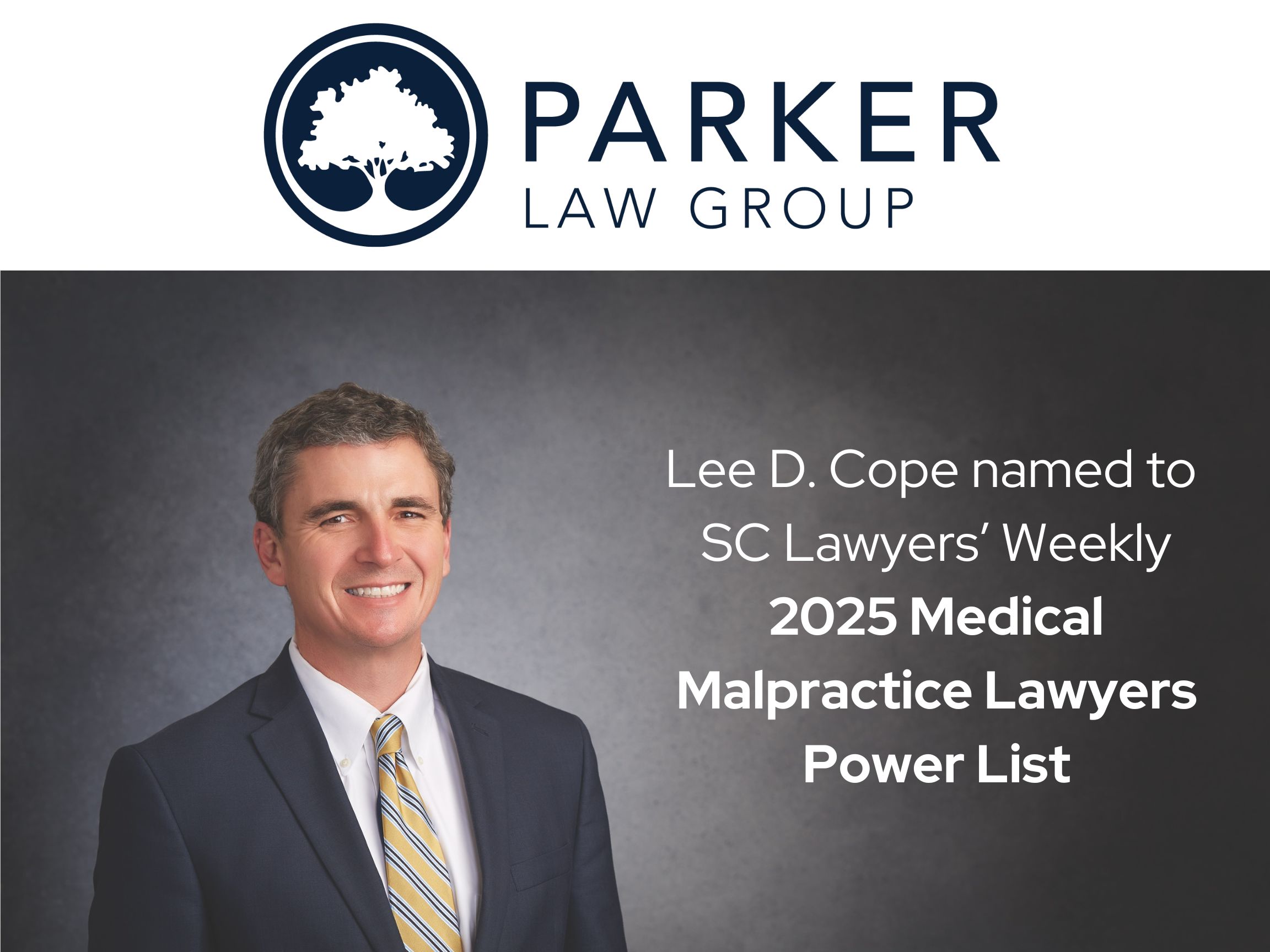Lee Cope named to 2025 medical malpractice lawyers Power List - Parker ...
