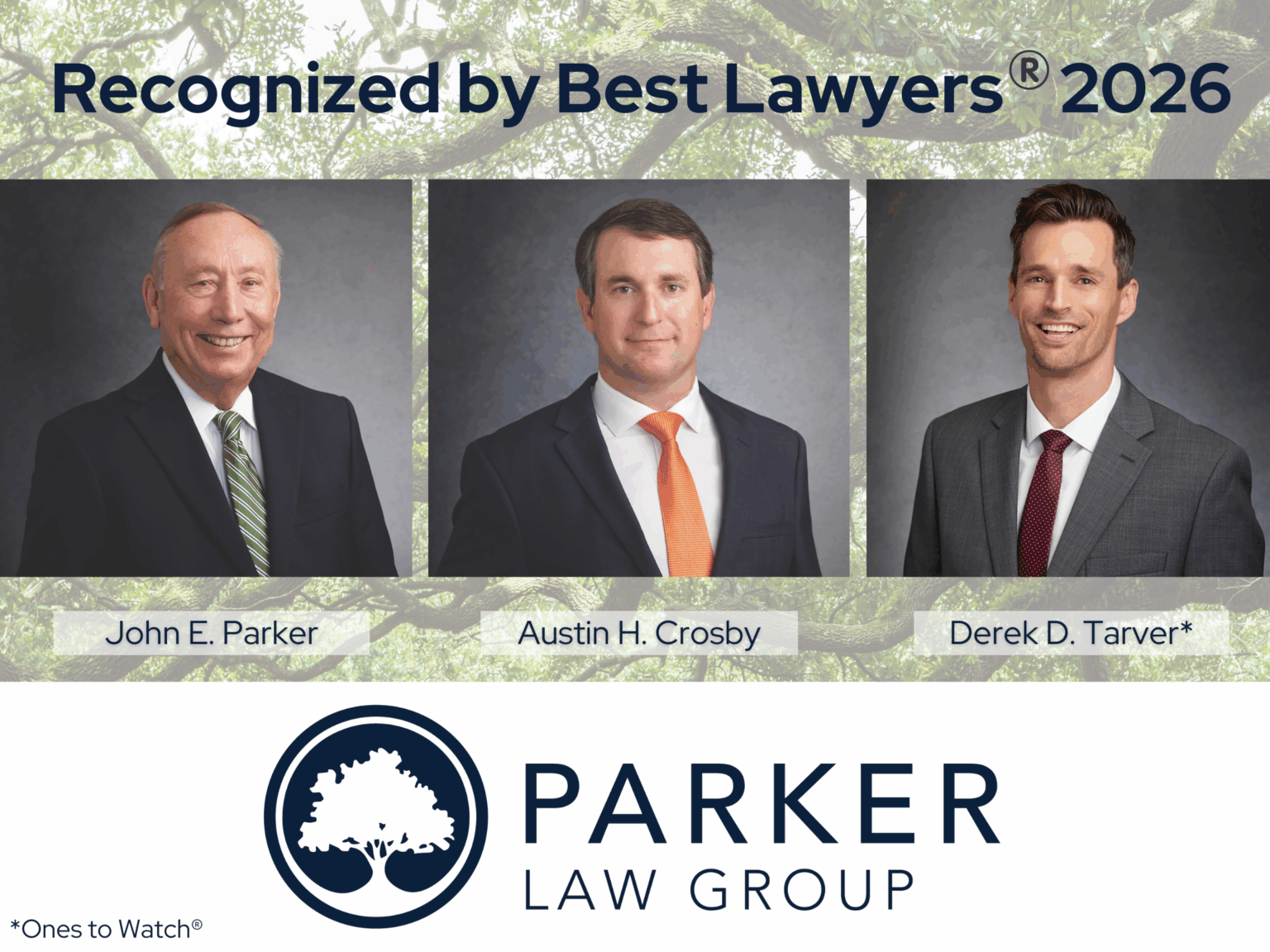 Best Lawyers honors three Parker Law Group attorneys for 2026 - Parker ...